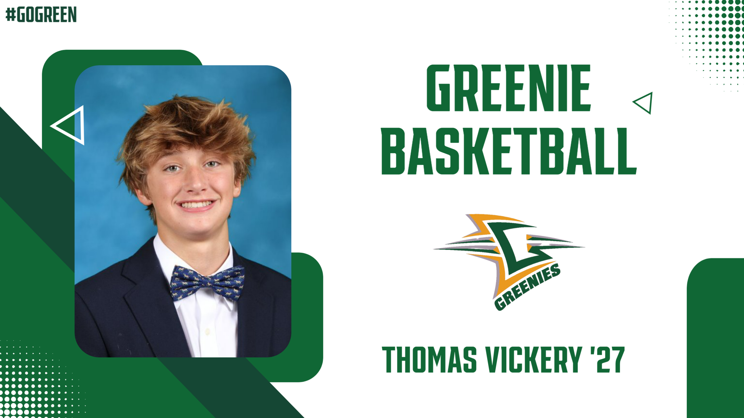 Thomas Vickery '27 Wills Middle School Greenies to Win | Christ School